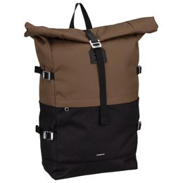 Sandqvist Rucksack Herren Gr&ouml;&szlig;e One Size braun / schwarz