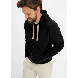 Catamaran Herren Kapuzensweatshirt mit K&auml;ngurutasche, schwarz, Gr&ouml;&szlig;e 44/46