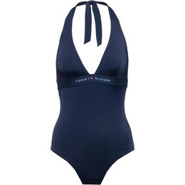 Tommy Hilfiger Badeanzug Damen - Gr&ouml;&szlig;e M - blau