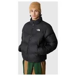 Steppjacke The North Face "M SAIKURU JACKET", Herren, Gr. XXL, schwarz, Softshell, Obermaterial: 100% Polyester. Futter: 100% Polyester. Wattierung: 100% Polyester, unifarben, straight fit, abgerundeter Saum, Jacken Steppjacke, wasserabweisend, atmungsaktiv, isolierend, winddicht