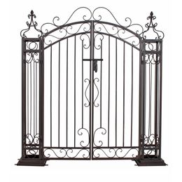 Garden Pleasure Pforte 'Galeras' Stahl 119,6 x 127,3 x 25,3 cm