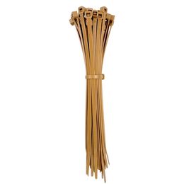 Kabelbinder 'OutdoorFix' bambus dunkel 150 x 3,6 mm 50 St&uuml;ck