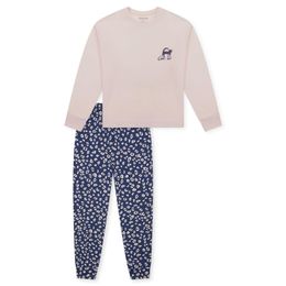 Schiesser Teens Nightwear M&auml;dchen Pyjama Schwarz