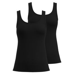 Calida Top ohne Arm Essential Cotton Damen Unterhemd