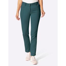 WITT Damen Jeans, petrol, Gr&ouml;&szlig;e 42