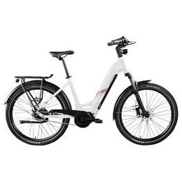 Z&uuml;ndapp E-Bike Z&Uuml;NDAPP "X800" Gr. 48, wei&szlig; (altwei&szlig;), Elektrofahrr&auml;der, 48cm, 27,5 Zoll (69,85cm), Pedelec, Elektrofahrrad f&uuml;r Damen und Herren