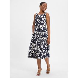 Vera Mont Kleid in marine ecru - 0001 | Gr.: 48