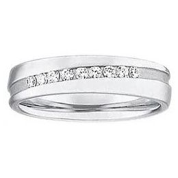 Trauring Firetti "Schmuck Geschenk Hochzeit Ehering Trauring "LIEBE" Gr. 18, silber (silberfarben), Fingerringe, Damen, 18,mit Zirkonia, Silber 925 (Sterlingsilber), 5mm, Trauring, wahlweise mit oder ohne Zirkonia (synth.)