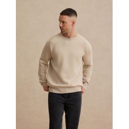 DAN FOX APPAREL Pullover 'Carlo' Herren Gr&ouml;&szlig;e M beige