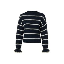 Zero Strickpullover in marine wei&szlig; - 0001 | Gr.: XL