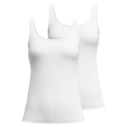 Calida Top ohne Arm Essential Cotton Damen Unterhemd