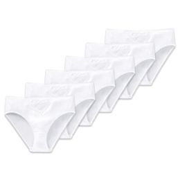 Schiesser Cotton Essentials 6P Damen Slip