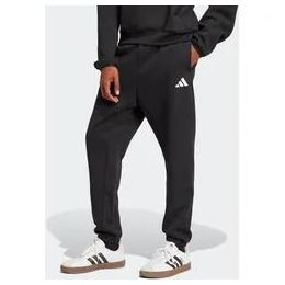 Sporthose Adidas SPORTSWEAR "M FI SL PT", Herren, Gr. 3XL, N-Gr, schwarz, Obermaterial: 67% Polyester, 33% Baumwolle, Hosen Sporthose