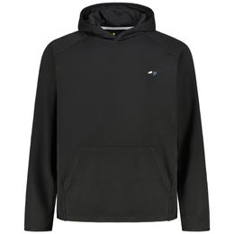 Gro&szlig;e Gr&ouml;&szlig;en Pfundskerl p ACTIVE Hoodie, elastisch, weich und leicht Farbe schwarz Gr&ouml;&szlig;e: 3XL