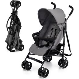 Kinder-Buggy Kinderkraft "TIK", Baby, grau, Stahl, Kinderwagen Kinder-Buggy