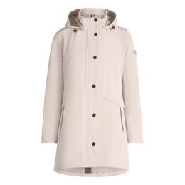 Betty Barclay Outdoorjacke mit abnehmbarer Kapuze in Beige | Gr.: 40