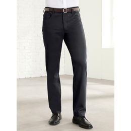 Stretch-Hose CLASSIC, Herren, Gr. 60, Normalgr&ouml;&szlig;en, schwarz, 98% Baumwolle, 2% Elasthan, unifarben, lang, Hosen