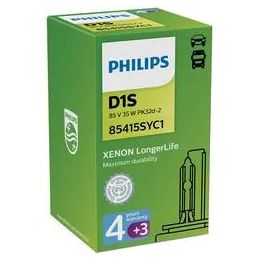 Philips D1S Xenon Longerlife 35W (1 Stk.) 85415SYC1 Gl&uuml;hlampe, Fernscheinwerfer,Gl&uuml;hlampe, Hauptscheinwerfer,Gl&uuml;hlampe 85V f&uuml;r SKODA VW PEUGEOT SEAT A
