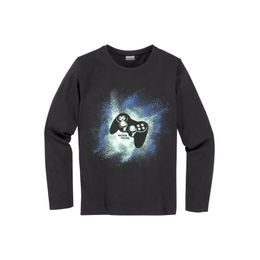 Kidsworld Langarmshirt in schwarz | Gr.: 152/158
