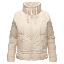 Steppjacke Navahoo "Steppjacke Luftzauber 14", Damen, Gr. L, beige (cream), Obermaterial: 100% Polyester Pol. recyc.. Obermaterial: Futter: 100% Polyester PES. 100% Polyester Pol. recyc.., Jacken Steppjacke