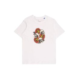 Jack & Jones Jack & Jones Junior Shirt 'JORAnatomy Skull' boy White size 140