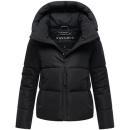 Steppjacke Navahoo "Steppjacke Frostherz XIV", Damen, Gr. L, schwarz, Obermaterial: 100% Polyester PES. Obermaterial: Futter: 100% Polyester PES. 100% Polyester PES., Jacken Steppjacke