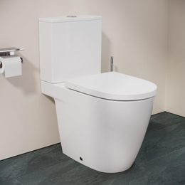 Laufen CADA Toilette bodenstehend, H824CD14000001+H891CD10000001+H827CD30007631,