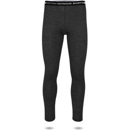 Normani Outdoor Sports Herren Merino Unterhose Sydney in Anthrazit | Gr.: L