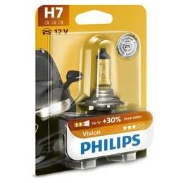 Philips H7 Vision 55W (1 Stk.) 12972PRB1 Gl&uuml;hlampe, Fernscheinwerfer,Gl&uuml;hlampe, Hauptscheinwerfer,Gl&uuml;hlampe, Nebelscheinwerfer,Gl&uuml;hlampe, Abbiegeschei