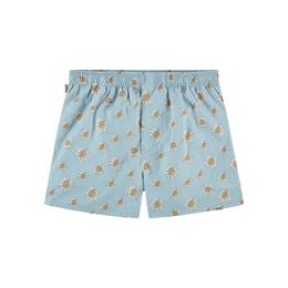 Pockies Boxershorts Herren Gr&ouml;&szlig;e XXL blau / gelb / wei&szlig;
