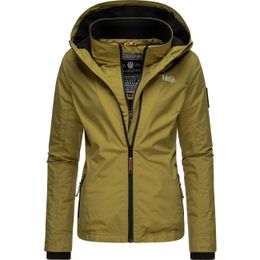 Outdoorjacke Marikoo "&Uuml;bergangsjacke Erdbeere", Damen, Gr. S, gr&uuml;n (moss gr&uuml;n), Obermaterial: 100% Polyester PES. Obermaterial: Futter: 100% Polyester PES. 100% Polyester PES., Jacken Outdoorjacke