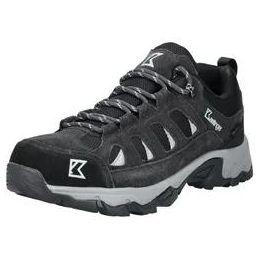 Trekkingschuh Kastinger "Kastinger Wanderschuhe Leder", Herren, Gr. 42, schwarz (schwarz kombi), Leder, Schuhe Trekkingschuh