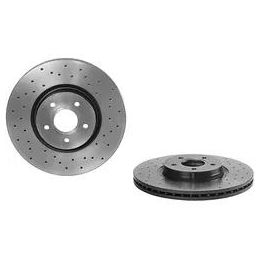 Brembo Bremsscheibe XTRA LINE 09.A728.1X vorne rechts links Gelocht 320mm f&uuml;r FORD VOLVO 30666996 274521 31262720