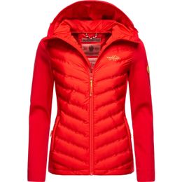 Outdoorjacke Navahoo "&Uuml;bergangsjacke Nimm Mich Mit", Damen, Gr. L, rot, Obermaterial: 100% Polyester PES. Obermaterial: 68% Viskose CV. 27% Polyester PES. 5% Elasthan EL. Futter: 100% Polyester PES. 100% Polyester PES., Jacken Outdoorjacke