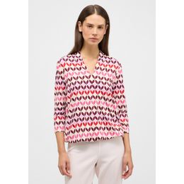 Schlupfbluse Eterna "REGULAR FIT", Damen, Gr. 42, pink, 96% Viskose, 4% Elasthan, Blusen Schlupfbluse