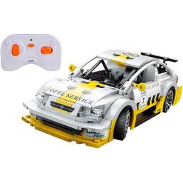 RC-Auto Jamara "CaDA, Opel Astra V8 Coupe 1:20 wei&szlig; 2,4GHz Bricks", wei&szlig;, Fernlenkfahrzeuge, KinderB:8,7cm H:21,1cm T:6,3cm, Kunststoff, RC-Auto, B:8,7cm H:21,1cm T:6,3cm