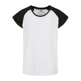Urban Classics T-Shirt in white/black | Gr.: 110/116