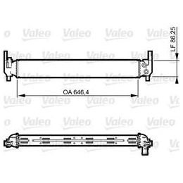 Valeo K&uuml;hler, Motork&uuml;hlung 735310 f&uuml;r SKODA VW (SVW) SEAT AUDI 6R0145805E 6R0145805H