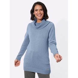 WITT WEIDEN Longpullover in bleu | Gr.: 36