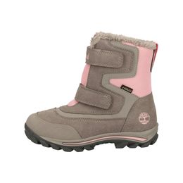 Timberland Snowboots 'Chillberg 2-Strap GTX' Jungen Gr&ouml;&szlig;e 36 grau / rosa