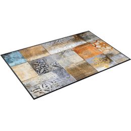 Teppich "Tilea", bunt, B:75cm H:7mm L:120cm, Polyamid, wash+dry by Kleen-Tex, Teppiche, Teppich, rutschhemmend, In- und Outdoor geeignet, waschbar