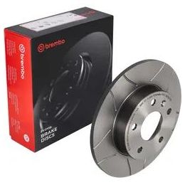Brembo Bremsscheibe MAX LINE 08.7627.75 hinten rechts links Geschlitzt 264mm f&uuml;r VAUXHALL OPEL CHEVROLET 95526658 569109 9117772
