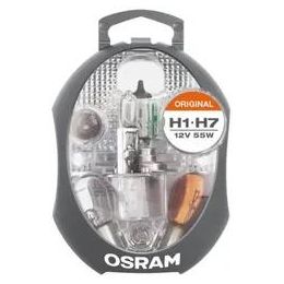 Osram Ersatzlampenbox H1/H7 55W [12V] CLK Sortiment, Gl&uuml;hlampen 12V