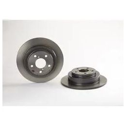 Brembo Bremsscheibe COATED DISC LINE 08.6897.11 hinten rechts links voll 266mm f&uuml;r SAAB SUBARU 26700FE080 26310AA051 26310AA040
