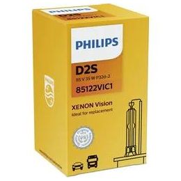 Philips D2S Vision 35W (1 Stk.) 85122VIC1 Gl&uuml;hlampe, Fernscheinwerfer,Gl&uuml;hlampe, Hauptscheinwerfer,Gl&uuml;hlampe 85V f&uuml;r SKODA VW PEUGEOT LAND ROVER IVECO