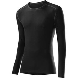 L&ouml;ffler L&ouml;ffler Unterhemd Transtex Warm LA in Schwarz | Gr.: 54