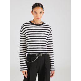 QS Pullover Damen Gr&ouml;&szlig;e S schwarz / wei&szlig;