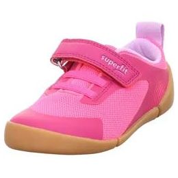 Klettschuh Superfit "VENTO WMS: weit", Kinder, Gr. 30, pink, lila, Lederimitat, Polyester, Schuhe Klettschuh, Klettschuh, WMS: weit V, Gr&ouml;&szlig;enschablone zum Download
