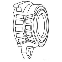 Herth+Buss JAKOPARTS Radlagersatz J4717013 hinten rechts 73mm f&uuml;r SUBARU 28473-AE01A 28474-AE0008A 28462-AE01A