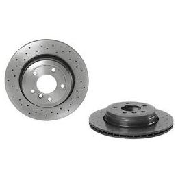 Brembo Bremsscheibe XTRA LINE 09.9425.1X hinten rechts links Gelocht 320mm f&uuml;r BMW (BRILLIANCE) 34216753215 34216778965 34216864061